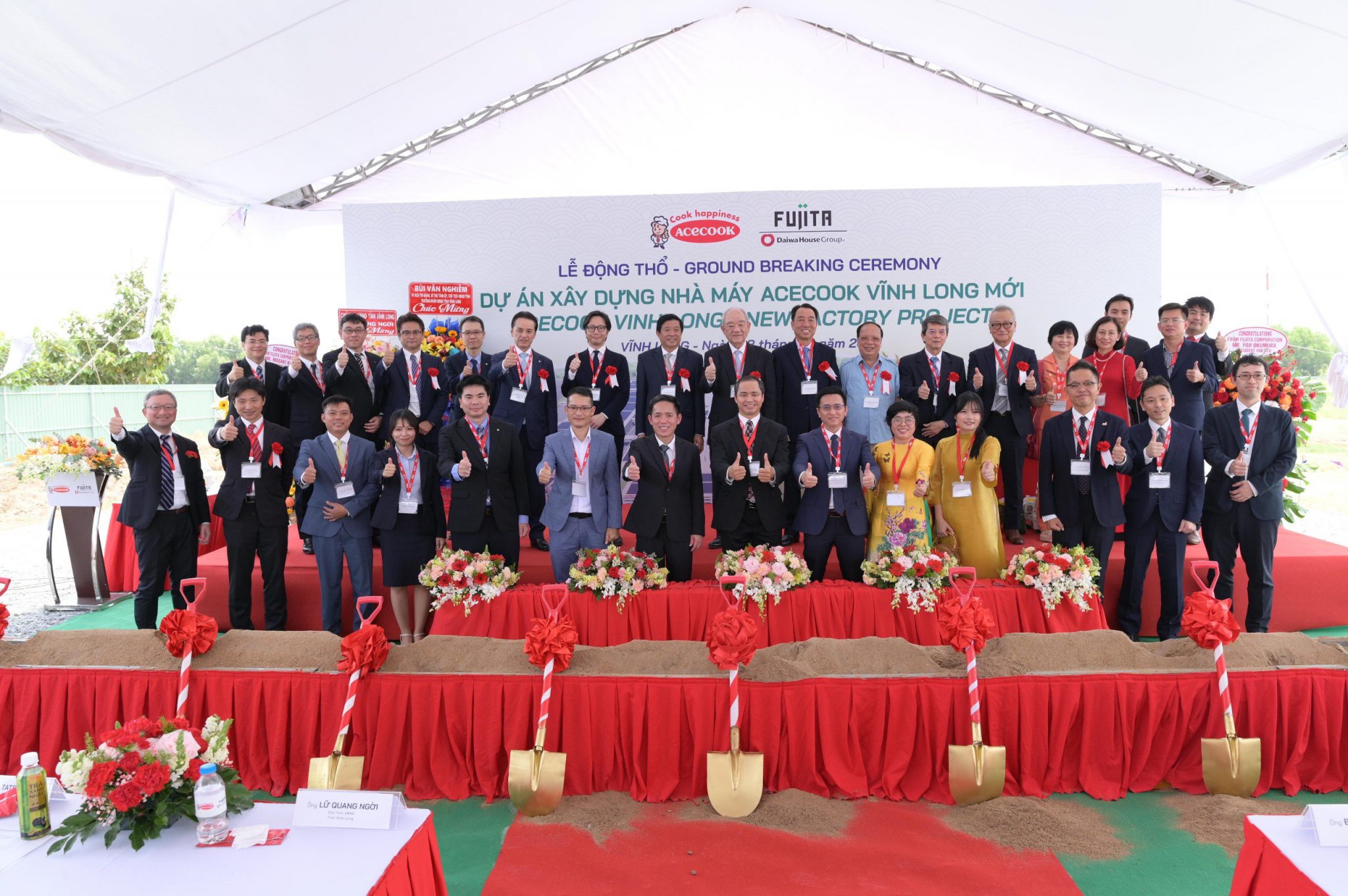 ACECOOK VIETNAM JOINT STOCK COMPANY HOLDS GROUNDBREAKING CEREMONY FOR ...