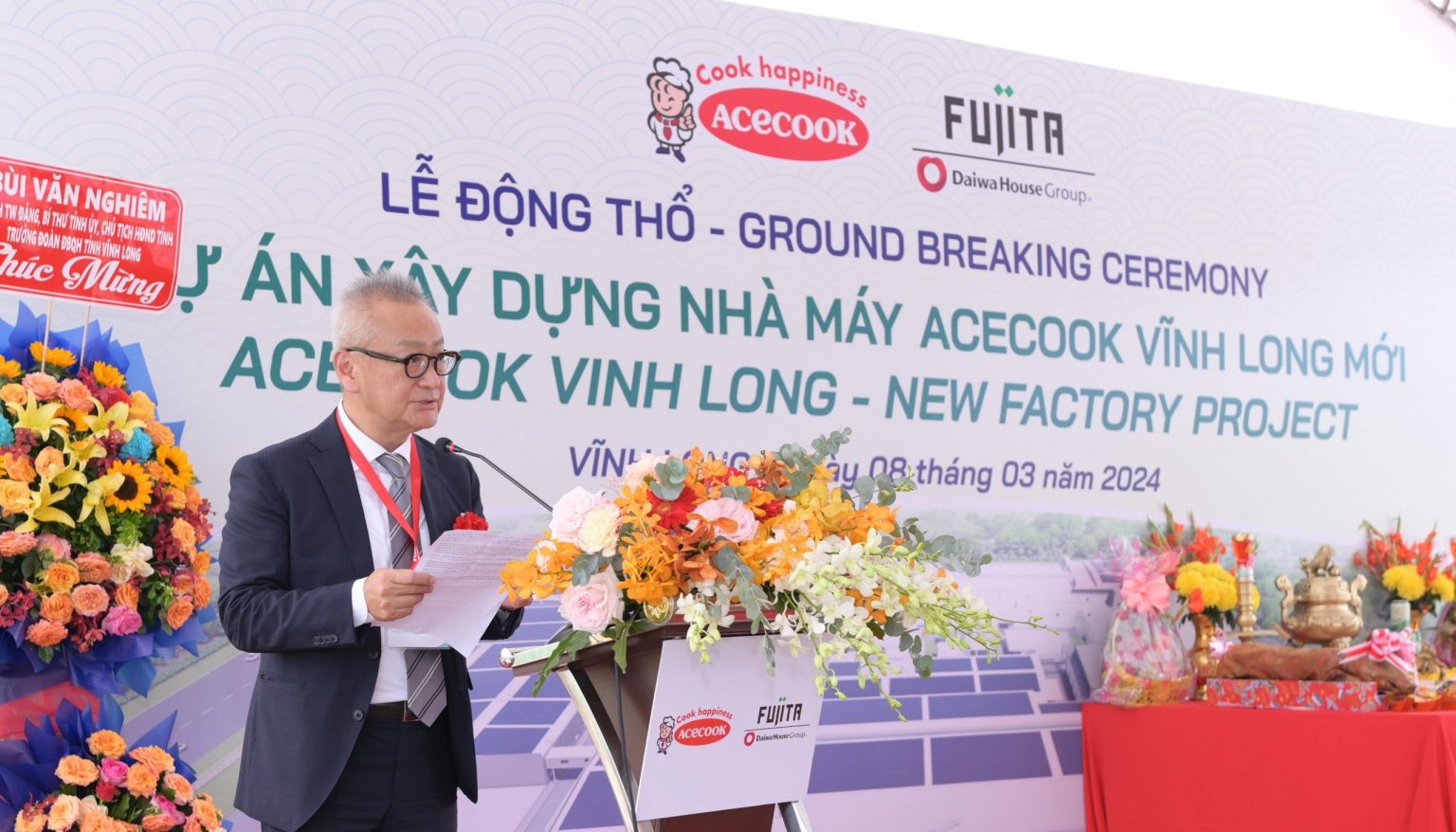 ACECOOK VIETNAM JOINT STOCK COMPANY HOLDS GROUNDBREAKING CEREMONY FOR ...
